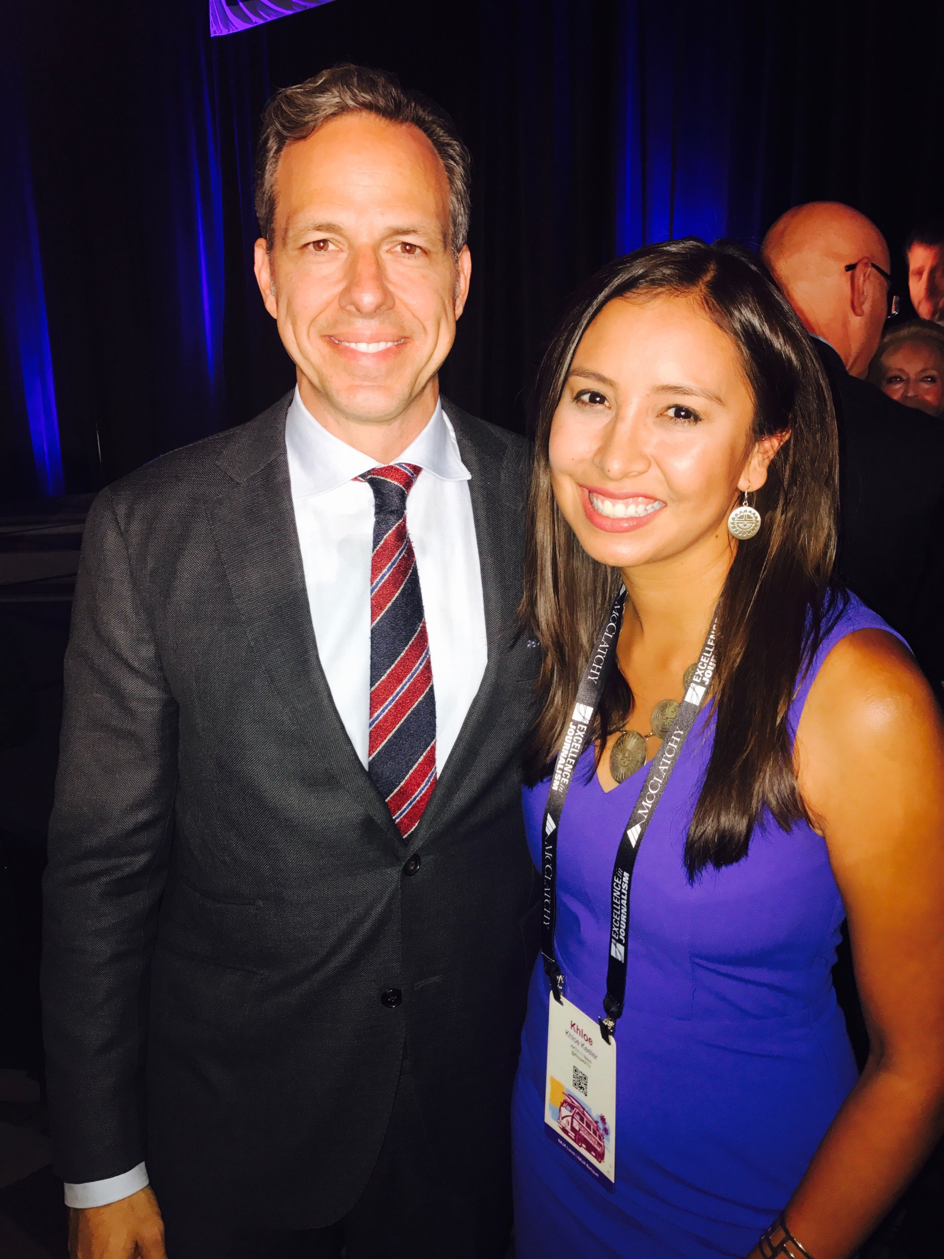 Lester Holt and Jake Tapper accept journalism awards – IJA