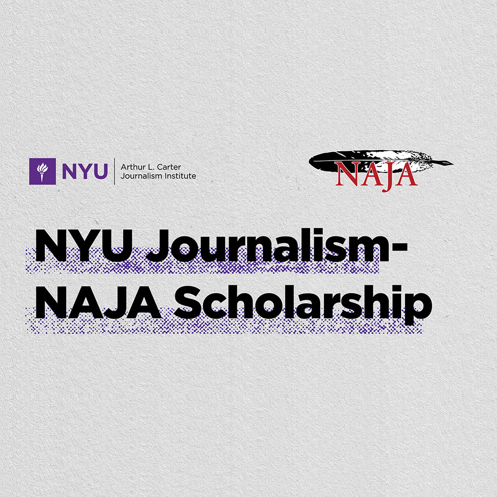 NAJA, NYU announce full tuition scholarship for NYU Arthur L. Carter ...